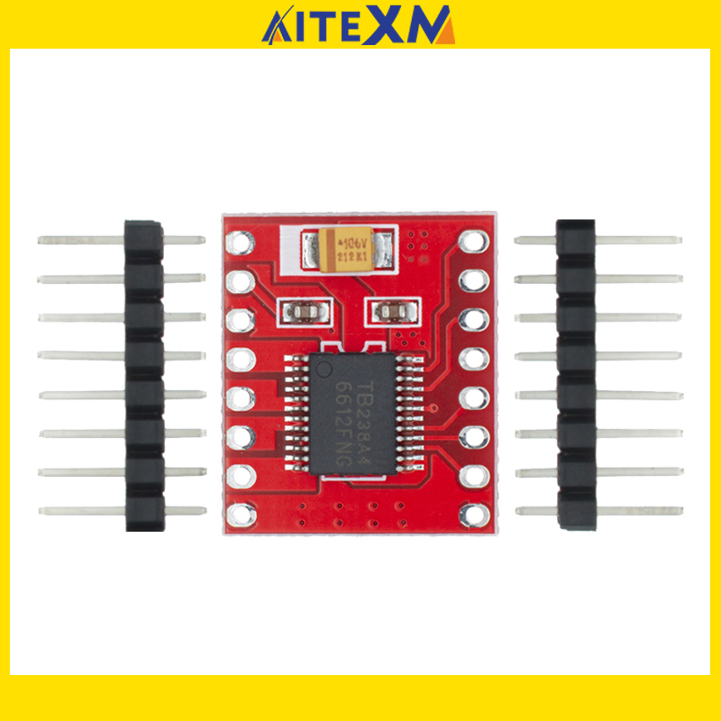 Tb6612 ไดรเวอร์มอเตอร์คู่ 1A TB6612FNG สําหรับ Arduino Microcontroller Better than L298N ...