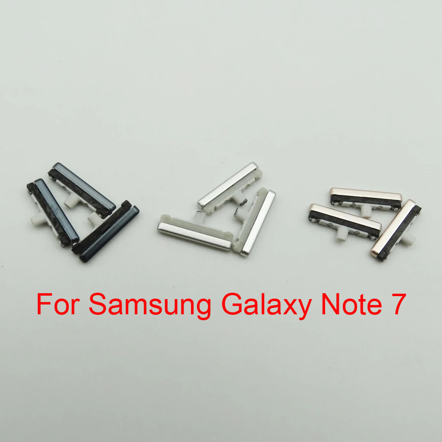 ปุ่มเปิดปิดปุ่มปรับระดับเสียงด้านข้างสําหรับ Samsung Galaxy Note 7 Fan ...