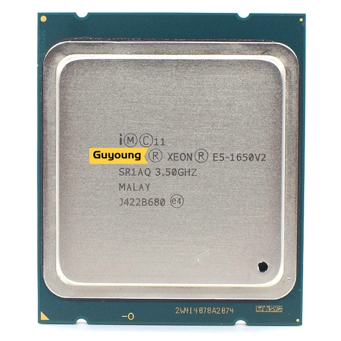 Yzx ซ็อกเก็ตโปรเซสเซอร์ CPU Xeon E5 1650 V2 E5 1650V2 E5-1650V2 E5-1650 V2 3.5GHz 6 Core 12Mb ...