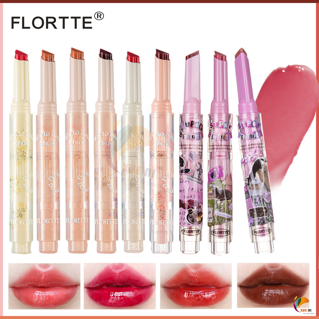 Flortte ของแท้อย่างเป็นทางการ ลิปสติก จูบแรก รัก เยลลี่ ลิปสติก ปากกา ...