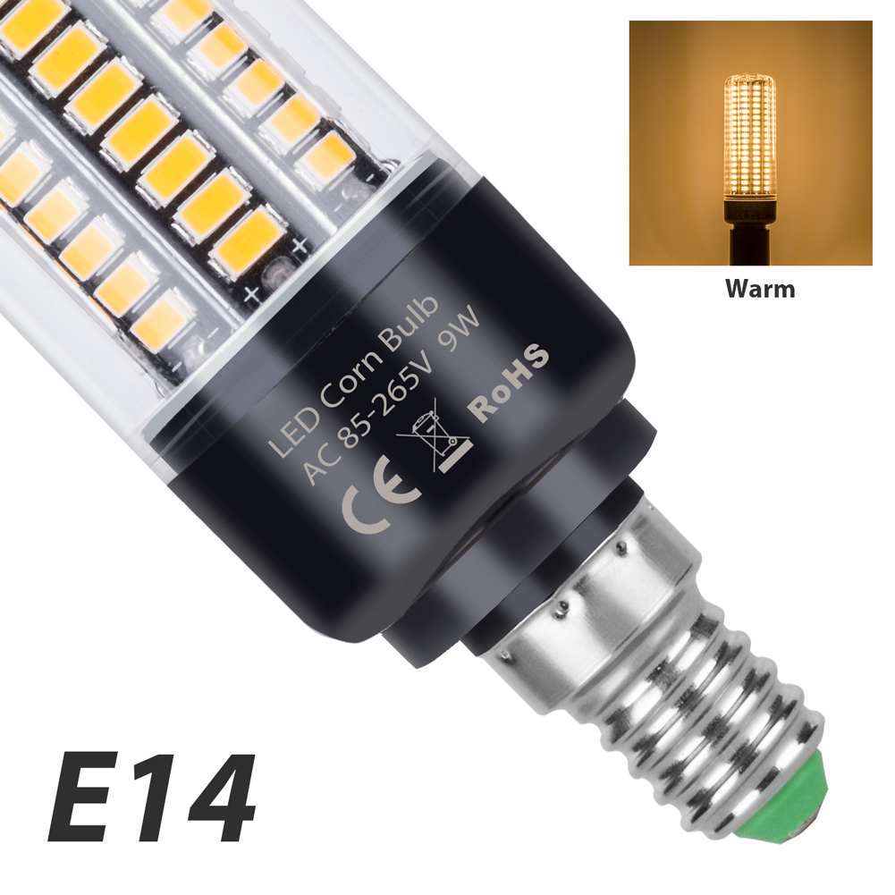 หลอดไฟ E14 Corn Bulb E27 Led Lamps 220V B22 High Power 28 40 72 108 132 ...
