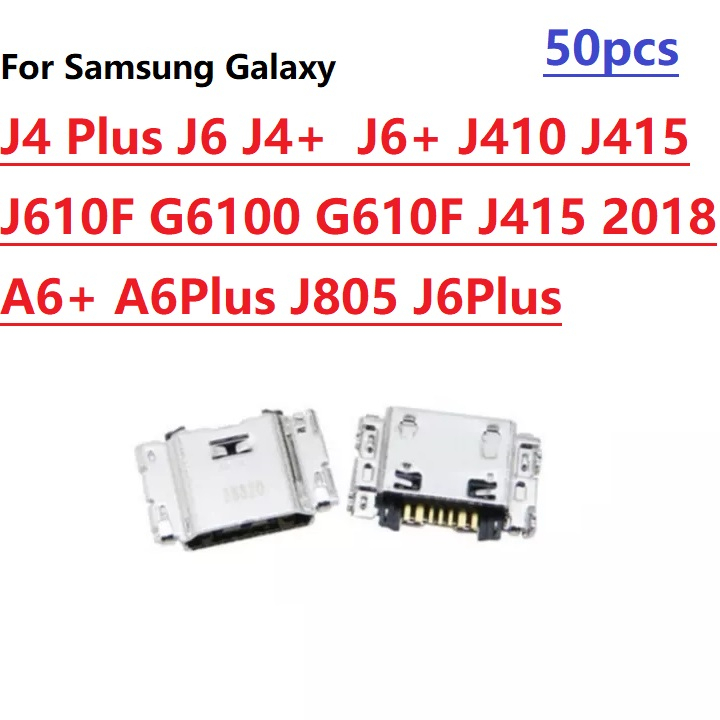 แท่นชาร์จ USB สําหรับ Samsung Galaxy j4 Plus j6 j4+ j6+ j410 j415 J610F ...