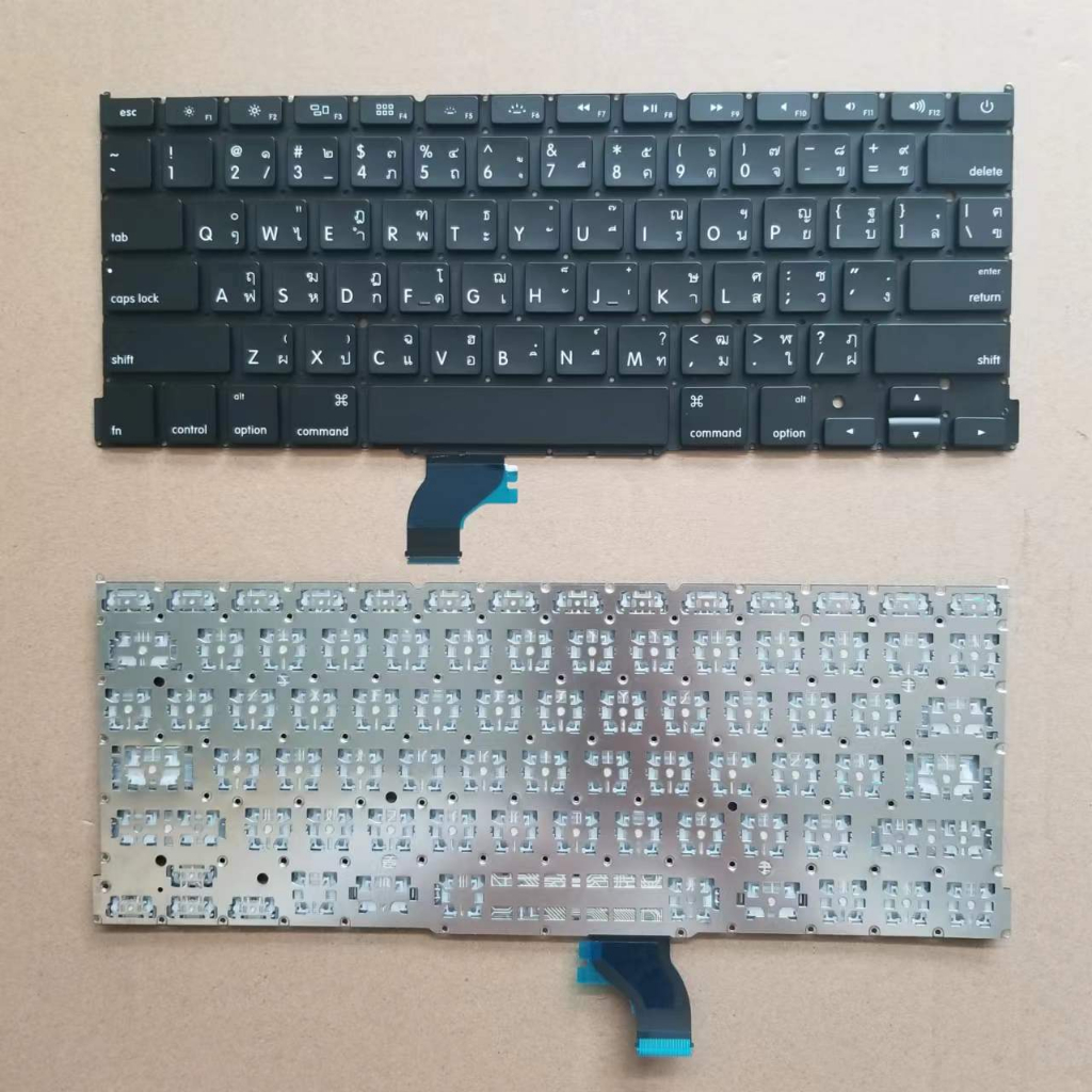 New Keyboard คีย์บอร์ด For Apple Macbook Pro Retina 13" A1502 ME864 ...