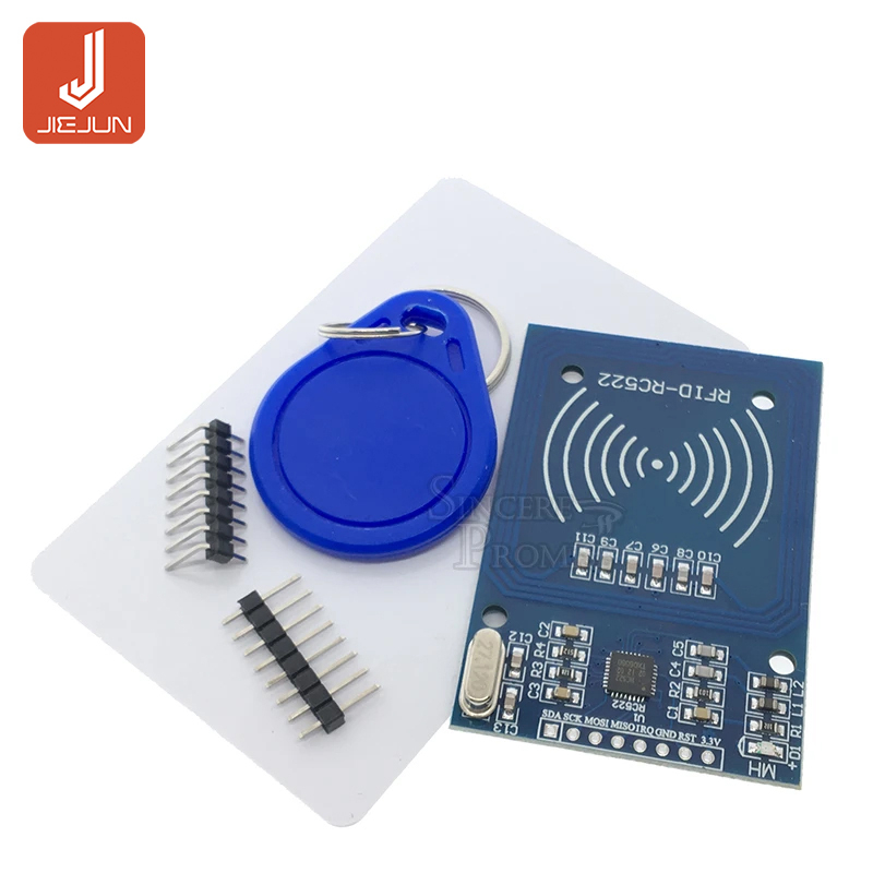 MFRC-522 RC-522 RC522 13.56 Mhz เสาอากาศ RFID IC โมดูลไร้สายสําหรับ Arduino IC KEY SPI Writer ...