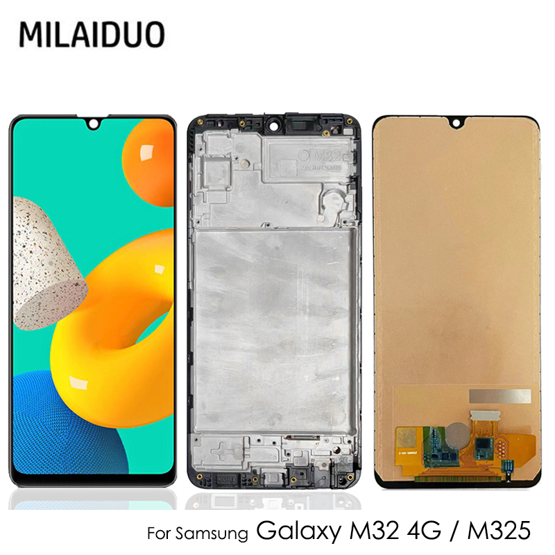 Amoled TFT M32 อะไหล่หน้าจอสัมผัส LCD แบบเปลี่ยน สําหรับ Samsung Galaxy ... Amoled TFT M32 อะไหล่หน้าจอสัมผัส LCD แบบเปลี่ยน สําหรับ Samsung Galaxy ...