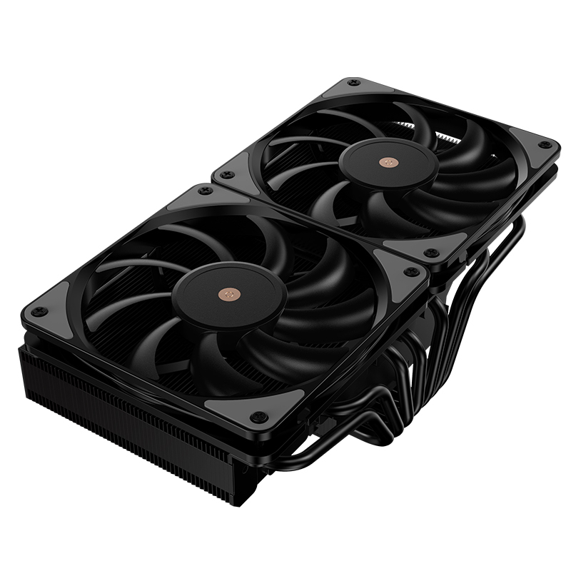 Jiushark JF 13K Diamond White ARGB พัดลมระบายความร้อน CPU 240 มม. ท่อ ...