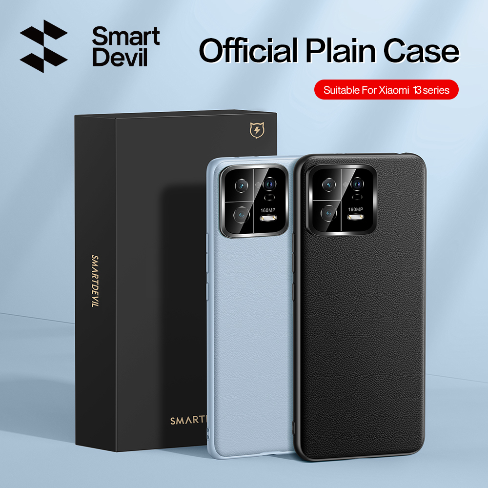 SmartDevil เคสโทรศัพท์มือถือหนัง ซิลิโคน บางมาก กันกระแทก ลายปีศาจ มังสวิรัติ สําหรับ Xiaomi 13 ...