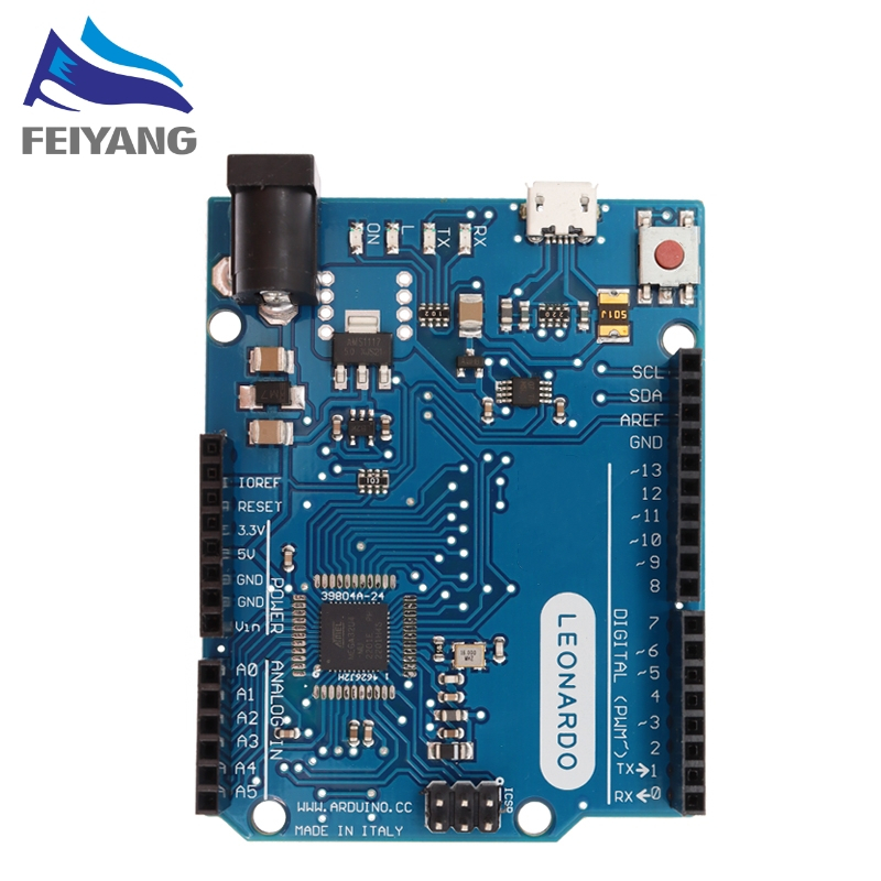 Leonardo R3 บอร์ดไมโครคอนโทรลเลอร์ Atmega32u4 พร้อมสายเคเบิล USB ...