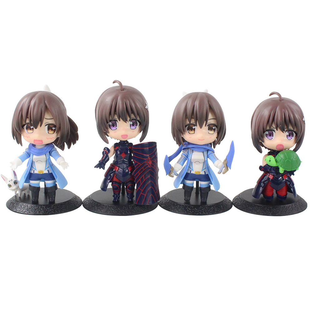 โมเดลฟิกเกอร์ PVC การ์ตูนอนิเมะ Bofuri Maple Shiramine Risa Sally Q ...