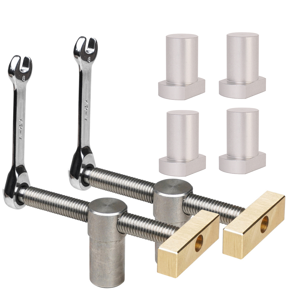 For 19 and 20mm Dog Holes Woodworking Bench Dog Brake Inserts Workbench ...