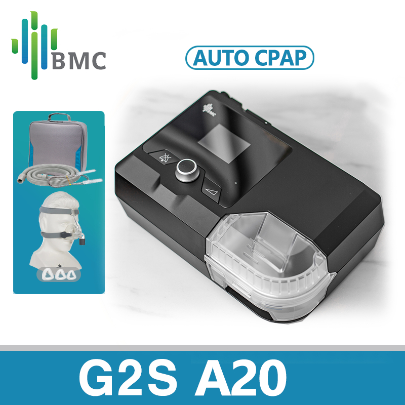 เครื่อง CPAP อัตโนมัติ BMC G2S A20 พร้อมหน้ากาก และท่อ สําหรับนอนหลับ ...