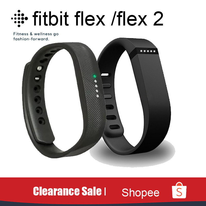 【ลดล้างสต็อก】 Fitbit Flex 2 Flex สายรัดข้อมือฟิตเนส สายรัดข้อมือแบบ ...