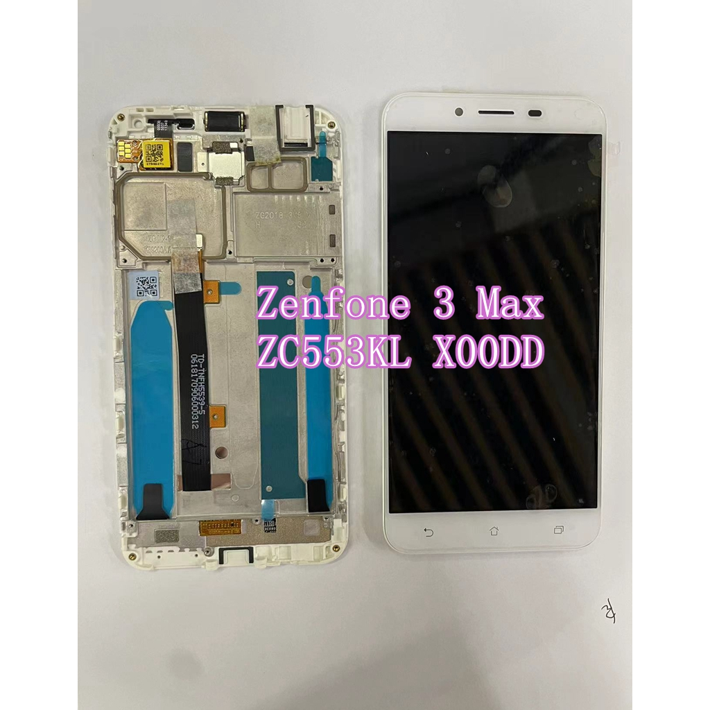 หน้าจอสัมผัสดิจิทัล LCD สําหรับ Asus Zenfone 3 Max ZC553KL X00DD ...