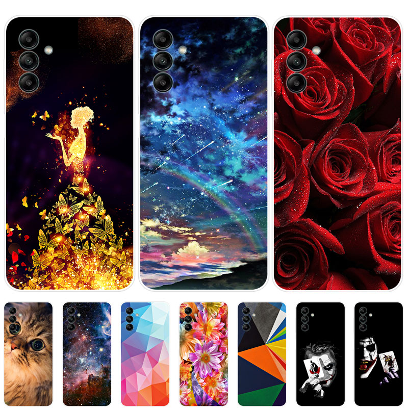 เคสสำหรับ Samsung Galaxy M14 5G เคสซิลิโคน Soft Back Cover Samsung M14 ...