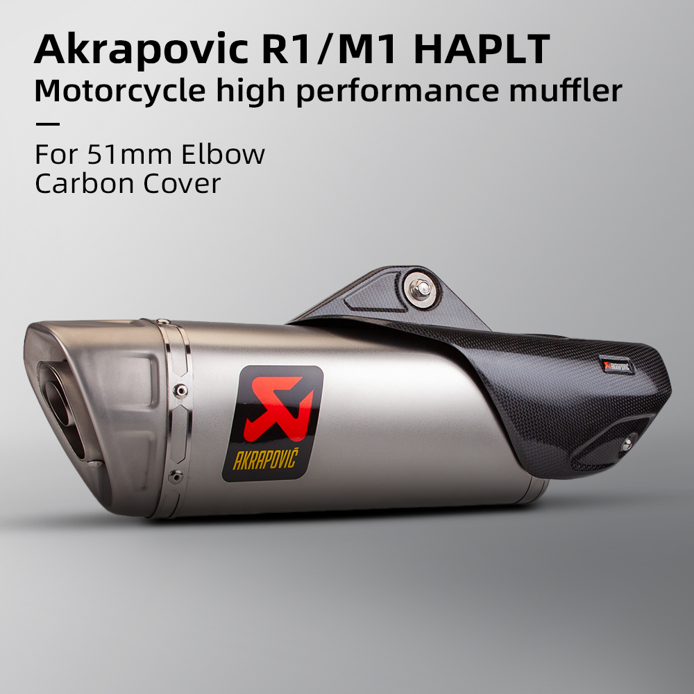 Akrapovic R1/M1 ท่อไอเสียจักรยาน พร้อมตัวลดเสียง DB 51 มม. | Shopee ...