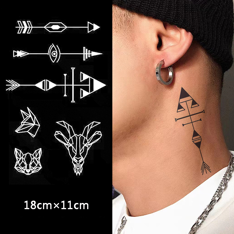 【COCO Magic tattoo】สติกเกอร์รอยสักชั่วคราว กึ่งถาวร กันน้ํา ติดทนนาน 15 ...