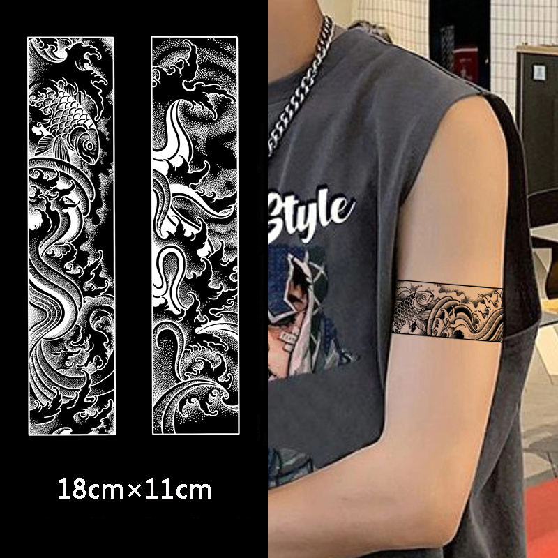 【COCO Magic tattoo】สติกเกอร์รอยสักชั่วคราว กึ่งถาวร กันน้ํา ติดทนนาน 15 ...