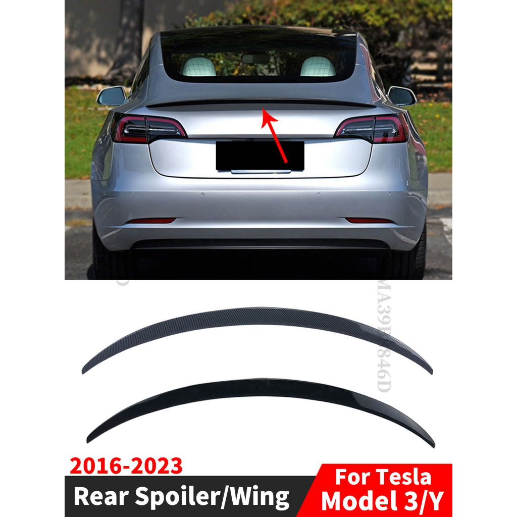 สปอยเลอร์ท้ายรถยนต์ ประสิทธิภาพสูง สําหรับ Tesla Model 3 Y 2016-2023 ...