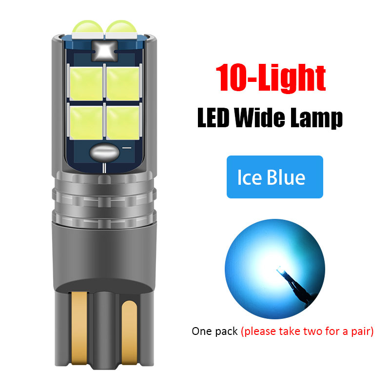 หลอดไฟ T10 LED W5W ขนาดเล็ก สําหรับติดด้านข้างประตูรถยนต์ Toyota ...