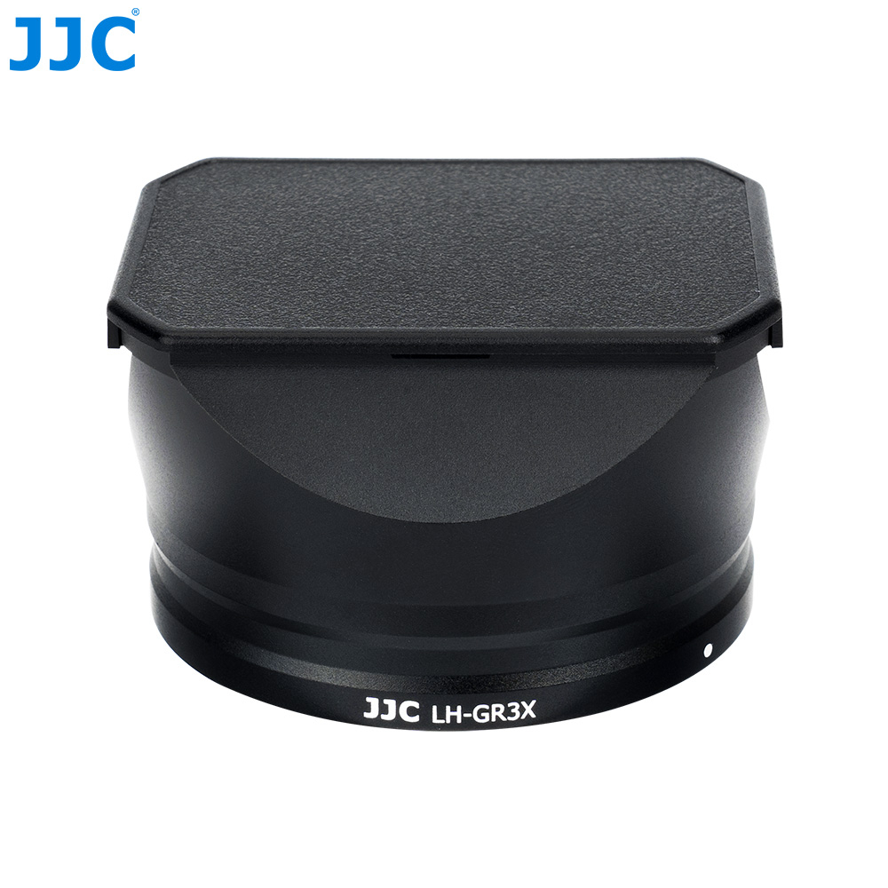 JJC LH-GR3X ฮูดเลนส์อลูมิเนียมทรงเหลี่ยมสำหรับกล้อง Ricoh GR IIIx GRIIIx GR3x HDF Camera ...