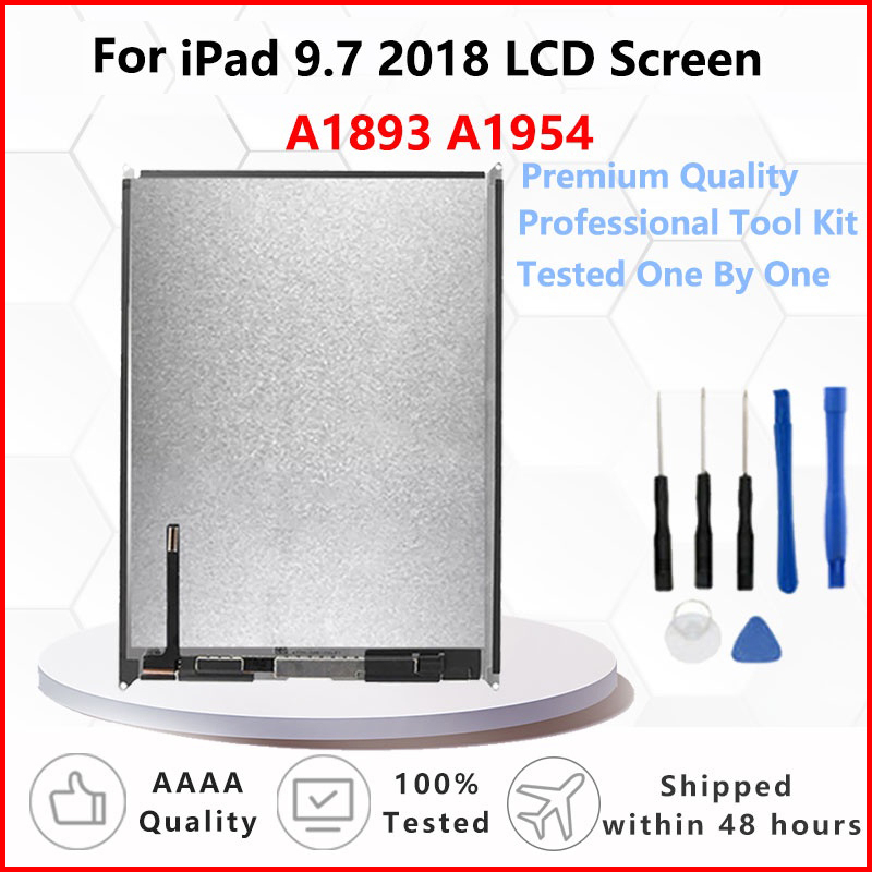 แผงหน้าจอ LCD 9.7 นิ้ว แบบเปลี่ยน สําหรับ iPad 2018 A1893 A1954 iPad 6 ...