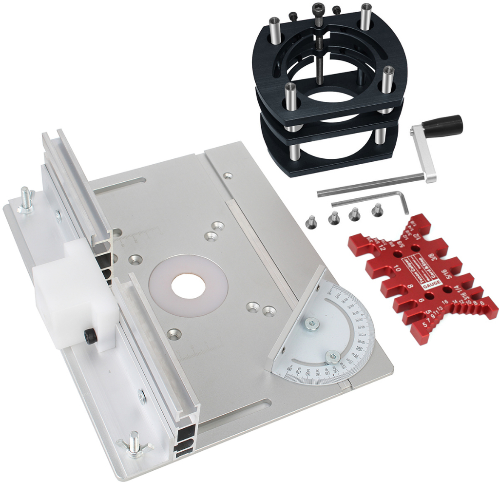Aluminum Router Plate Router Lift Kit For 65mm Diameter Motors ...