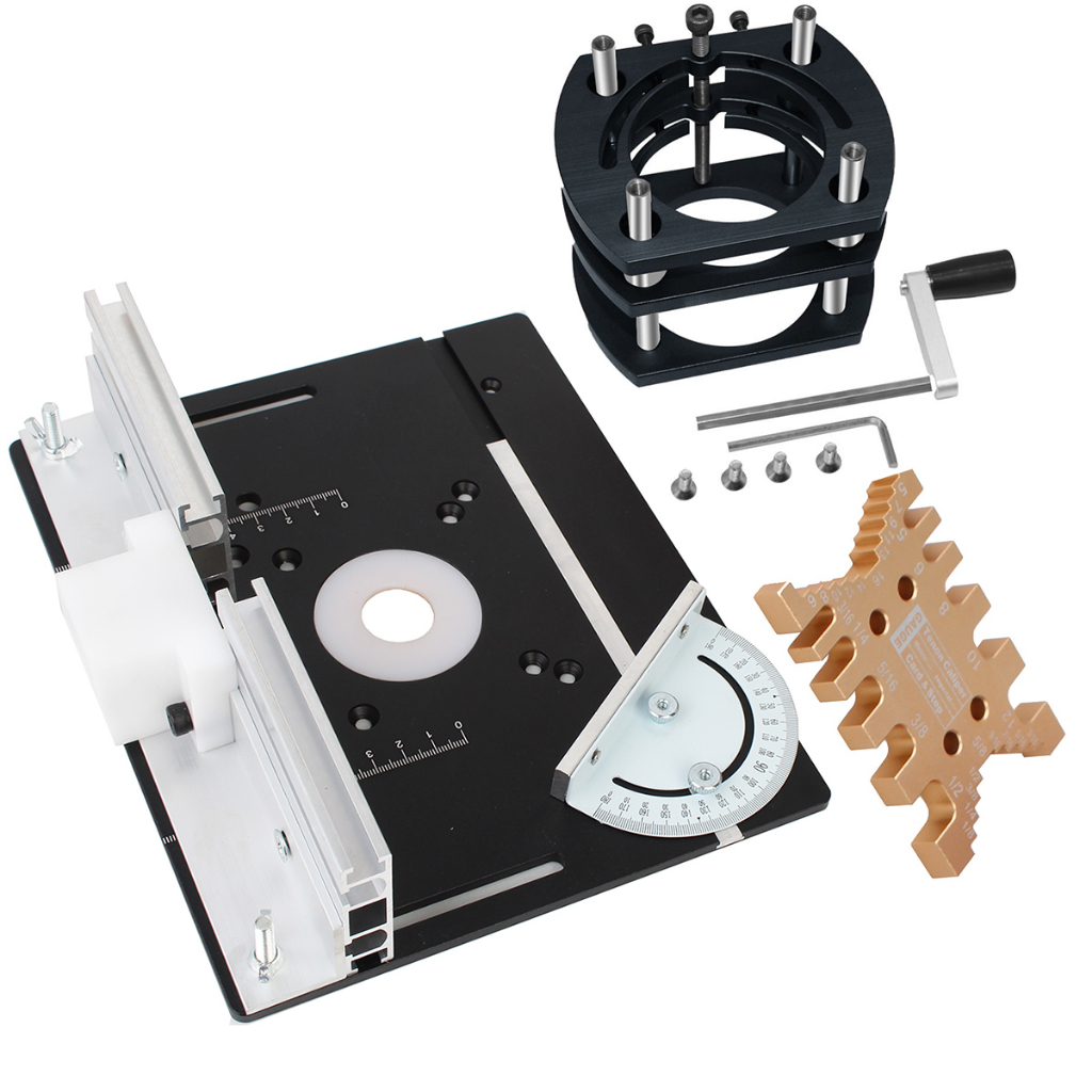 Aluminum Router Plate Router Lift Kit For 65mm Diameter Motors ...