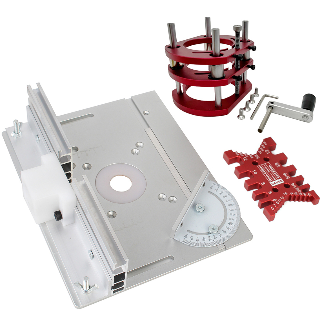 Aluminum Router Plate Router Lift Kit For 65mm Diameter Motors ...