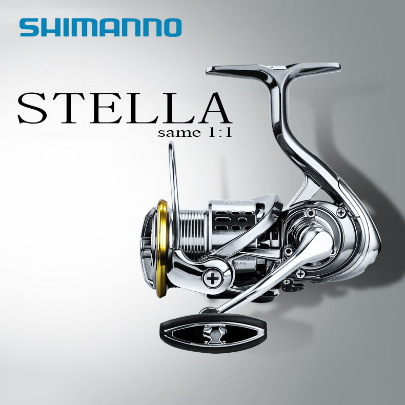 คลังสินค้าพร้อม 2024 ใหม่ STELLA Spinning Reel 5.5:1 รอกตกปลาโลหะเต็ม ...