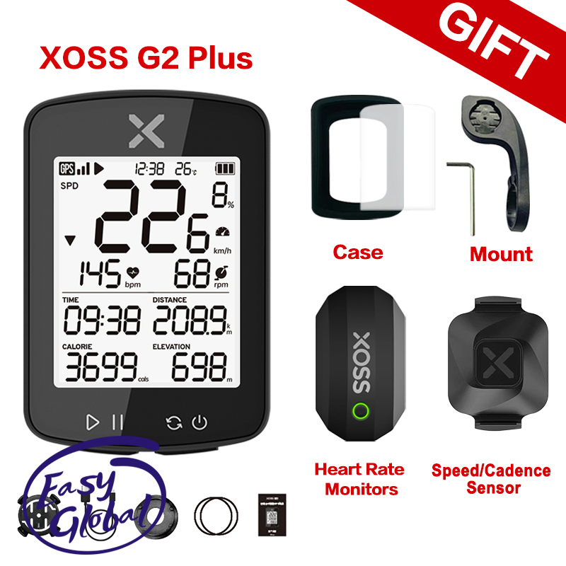 Xoss G2 G+2 จักรยานคอมพิวเตอร์ไร้สาย GPS Speedometer เครื่องวัดระยะทาง ...