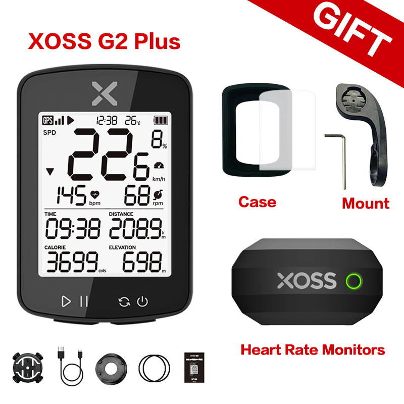 Xoss G2 G2 Plus GPS เครื่องวัดความเร็วจักรยาน แบบไร้สาย บลูทูธ กันน้ํา ...