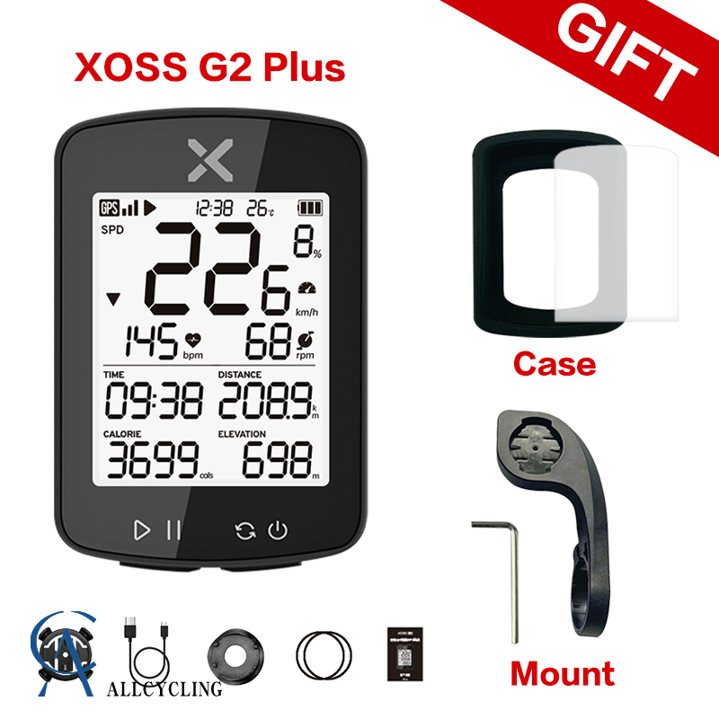 Xoss G2 G2 Plus GPS เครื่องวัดความเร็วจักรยาน แบบไร้สาย บลูทูธ กันน้ํา ...