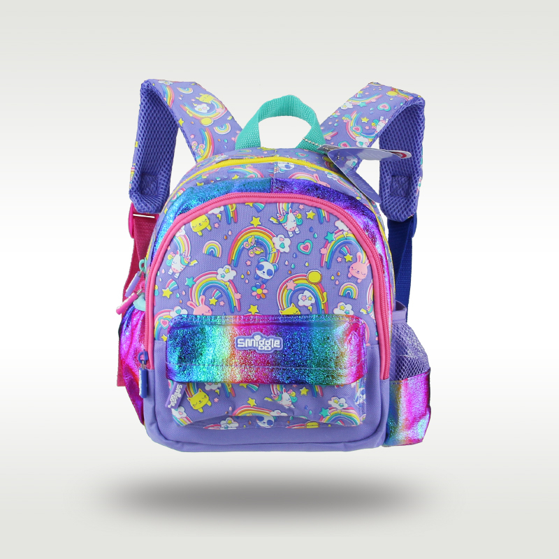 Australian Original Smiggle คุณภาพสูงกระเป๋านักเรียนเด็กหญิง Rainbow ...