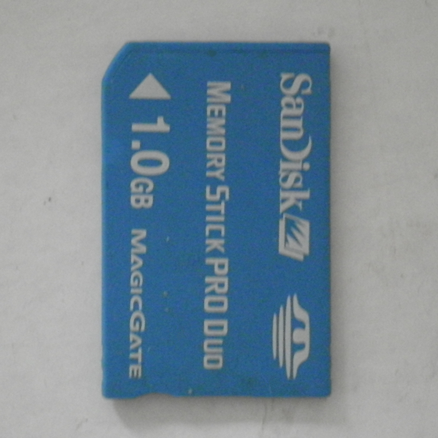 Sandisk(แผ่นเสียง) 1GB Memory Stick Pro Duo 记 | Shopee Thailand