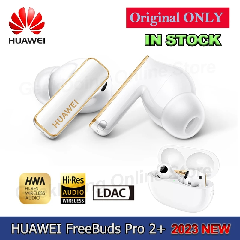 ใหม่ HUAWEI FreeBuds Pro 2+ Plus ANC 2.0 บลูทูธ 5.2 เครื่องวัดอุณหภูมิ ...
