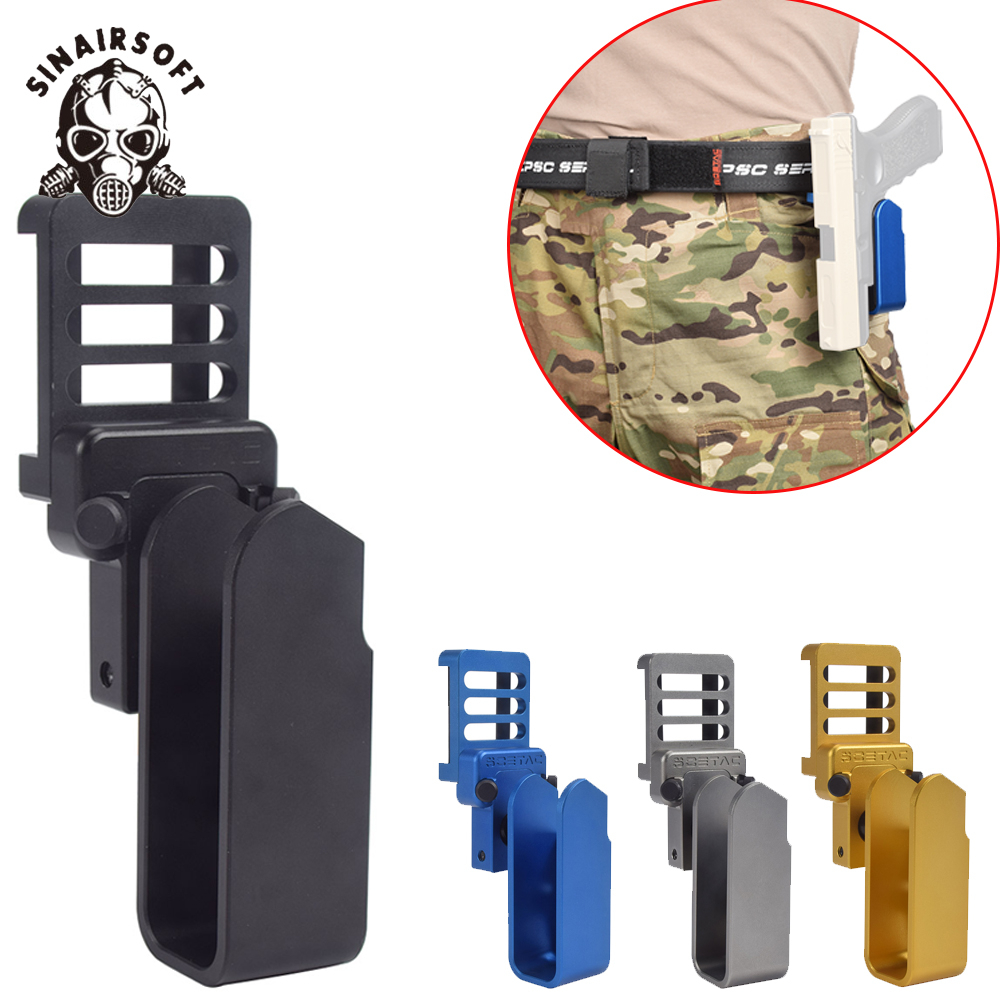 Sinairsoft IPSC USPSA IDPA อลูมิเนียมปรับซ้ายและขวามือ Quick Pull ...