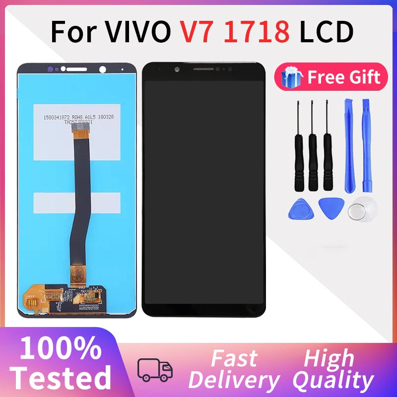 [พร้อมส่ง] อะไหล่หน้าจอสัมผัส LCD 5.7 นิ้ว สําหรับ VIVO v7 v7 1718 ...