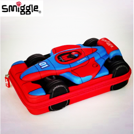 Smiggle racing Cars กล่องดินสอ กล่องเก็บเครื่องเขียน แบบแข็ง | Shopee ...