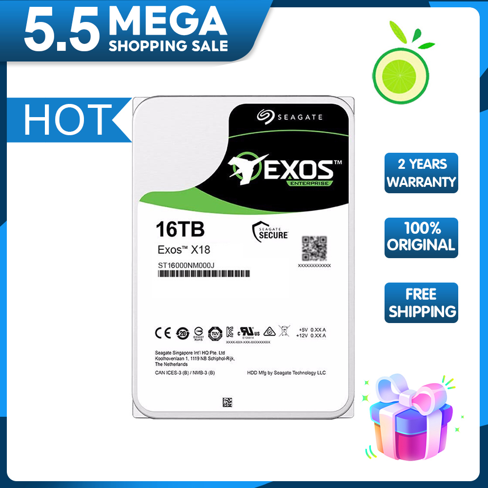 Afor Seagate ฮาร์ดดิสก์แนวตั้ง ST16000NM000J ฮีเลียม 16TB Galaxy 16T ELLT | Shopee Thailand