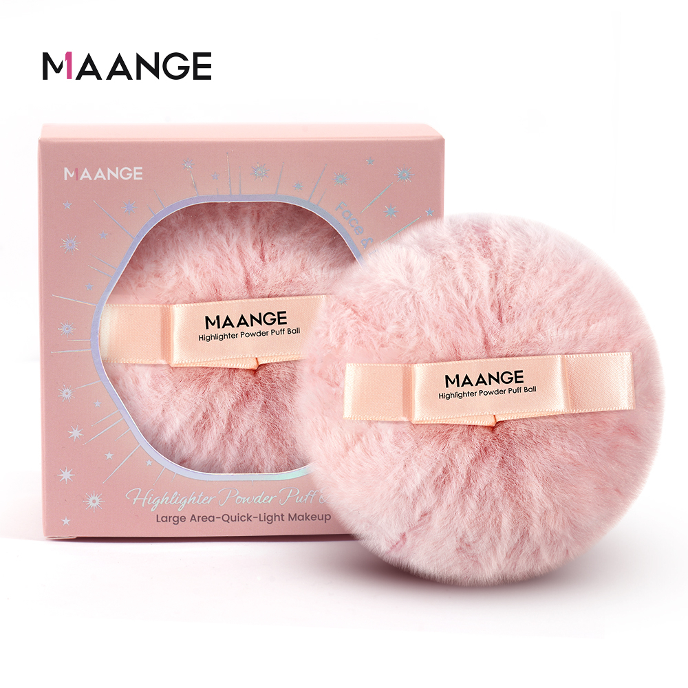 MAANGE น้ำผึ้งพีช High Gloss Powder Setting Ball, MACK ANDY เหมาะสำหรับ ...