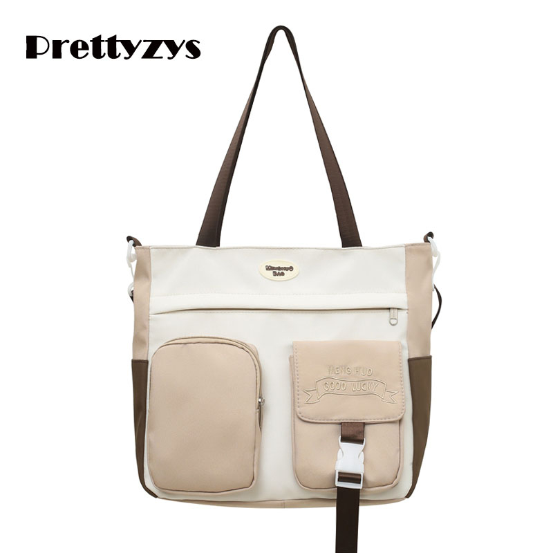 Tote Bag Prettyzys 2023 Korean Large Capacity School For Teenage Girls | Shopee Thailand