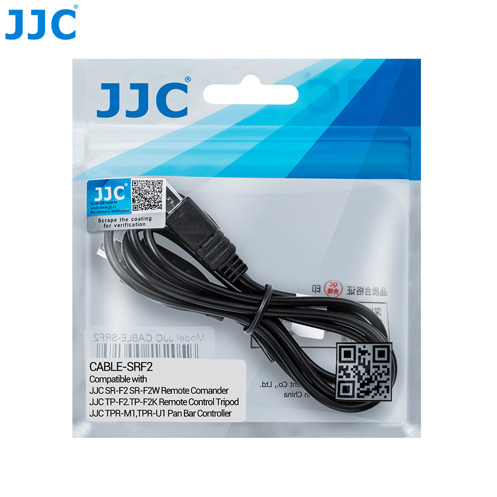 JJC Cable-SRF2 สายเคเบิลเชื่อมต่อกล้องวิดีโอ Sony สําหรับรีโมตคอนโทรล JJC SR-F2 SR-F2W JJC TP-F2 ...