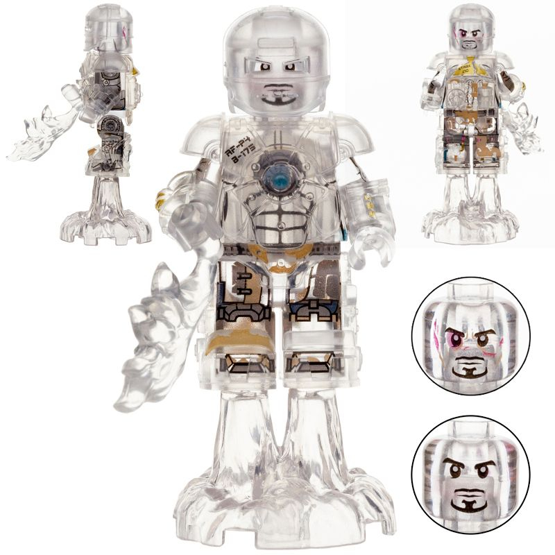 ของเล่นบล็อกตัวต่อ รูป Iron Heroes MK1 Minifigures CQ01-a | Shopee Thailand