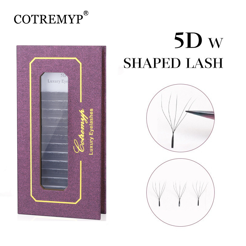 COTREMYP YY/W ขนตาปลอม 3D 4D 5D Eyelash Bundle W ขนาด 8-15 มม.ขนตาปลอม ...
