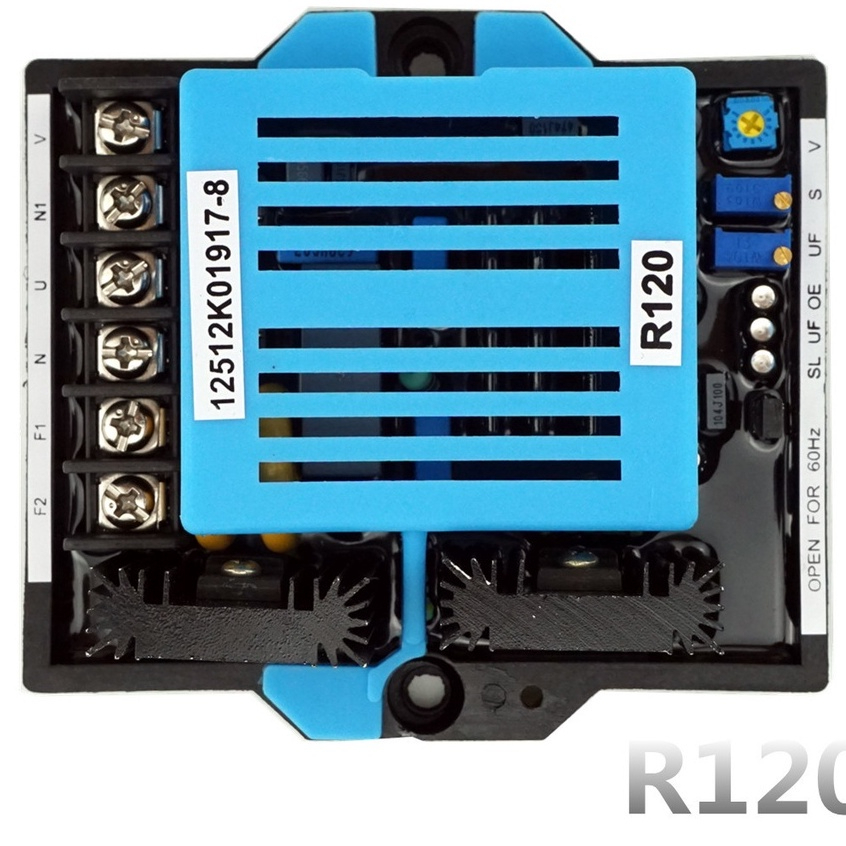 AVR R120 ตัวควบคุมแรงดัน 4A 220V±1% สำหรับเครื่อง 15-80kVA | Shopee ...