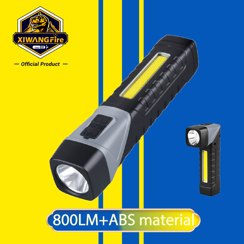 Xiwangfire ใหม่ ไฟฉายมุม 90 องศา อเนกประสงค์ ชาร์จ USB พร้อมไฟฉายแม่เหล็ก | Shopee Thailand
