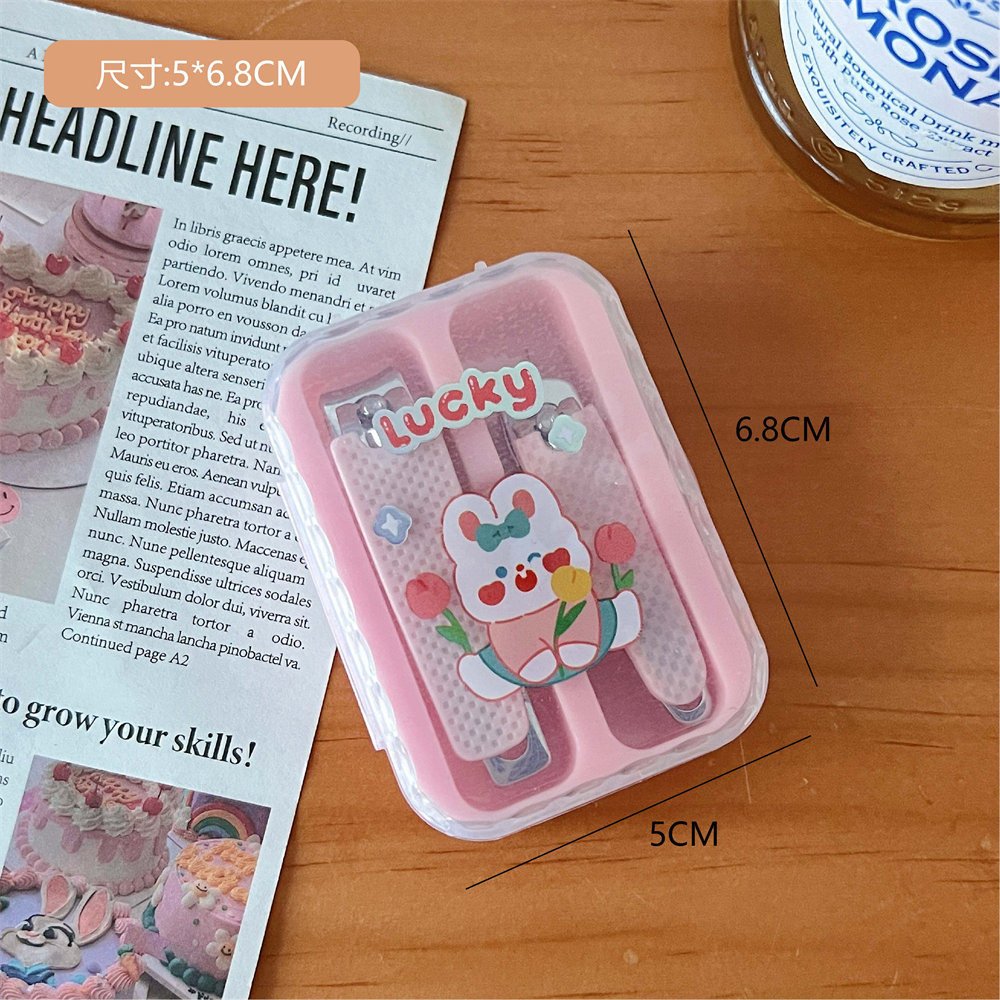 Bentoy Milkjoy กรรไกรตัดเล็บ ลายหมี กระต่าย สุนัข น่ารัก 2 ชิ้น ...