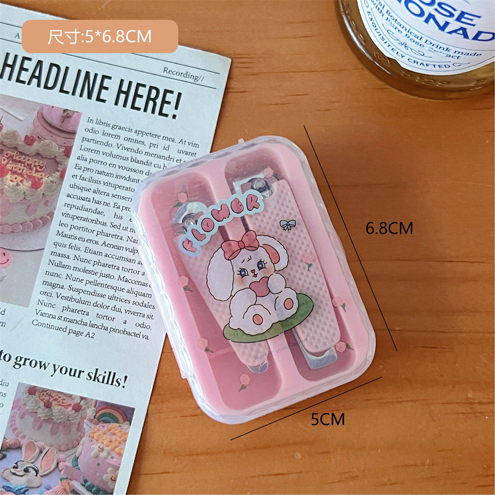 Bentoy Milkjoy กรรไกรตัดเล็บ ลายหมี กระต่าย สุนัข น่ารัก 2 ชิ้น ...