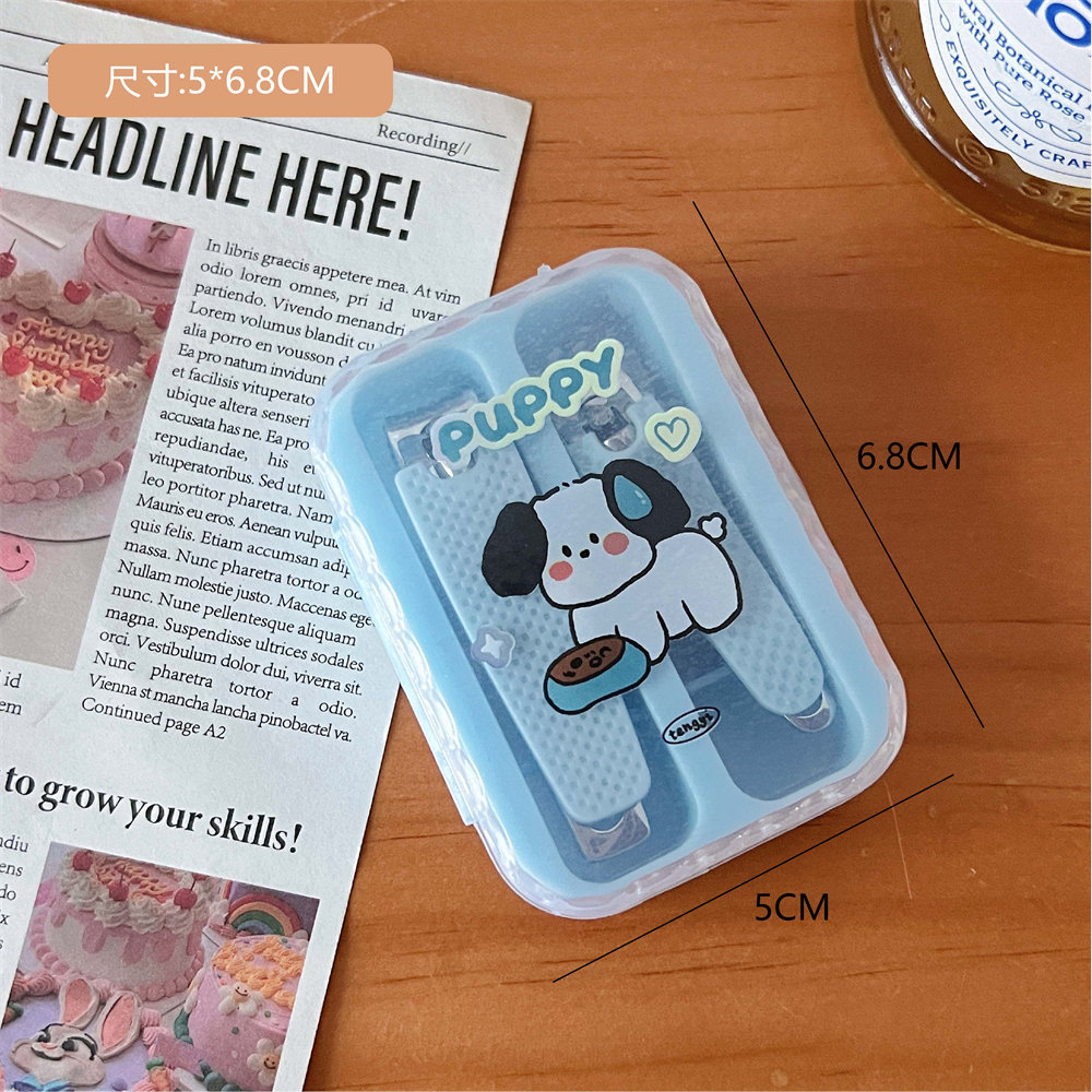 Bentoy Milkjoy กรรไกรตัดเล็บ ลายหมี กระต่าย สุนัข น่ารัก 2 ชิ้น ...
