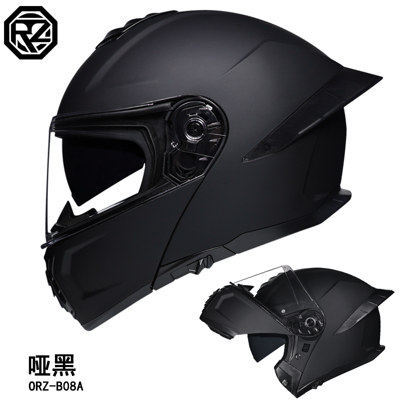 หมวกกันน็อค แบบกระจกคู่ สําหรับขี่รถจักรยานยนต์ Orz | Shopee Thailand